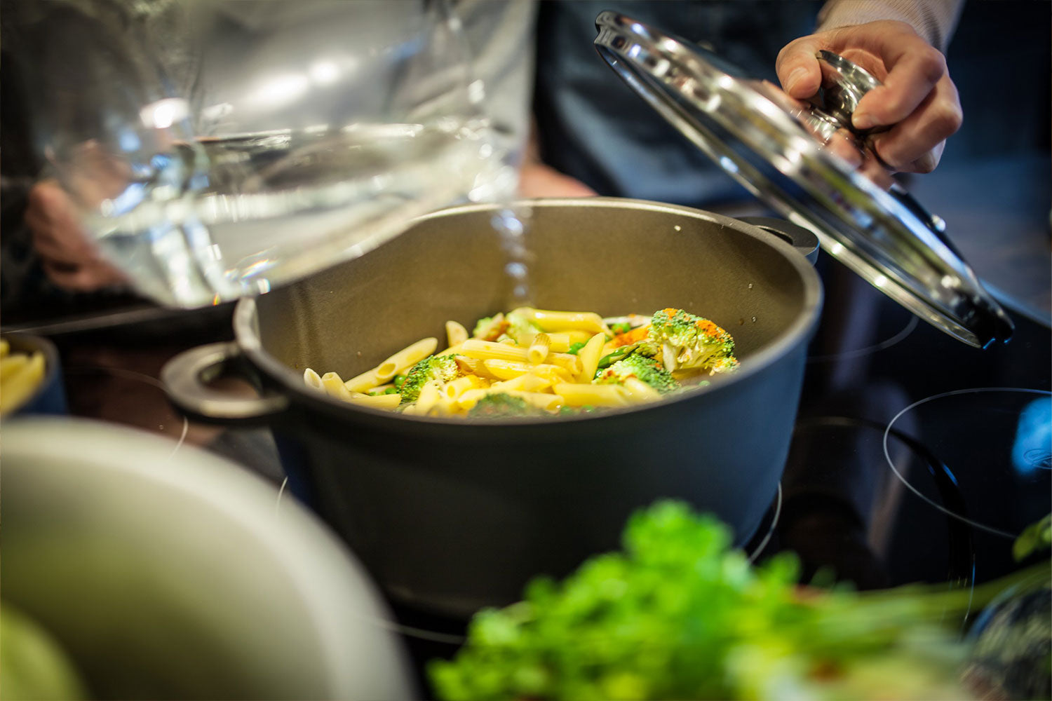 One-pot pasta with asparagus - Berndes cooking blog – BERNDES Küche GmbH